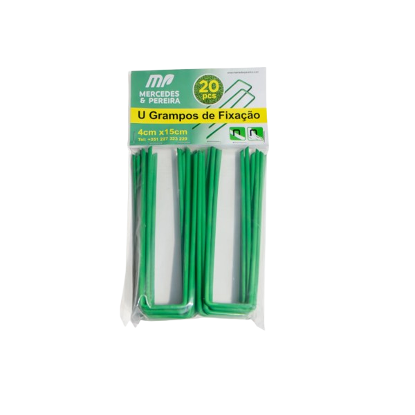 Grampo fixação em U (20un) | Sohorta